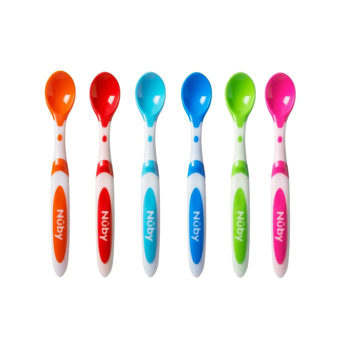 Nuby Weaning Spoons x6 | Nuby Baby Feeding Spoons | ebebek