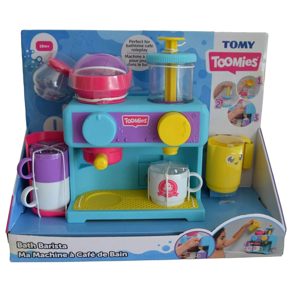 Toomies Bath Barista Pretend Play Coffee Toy for Toddlers – ebebek