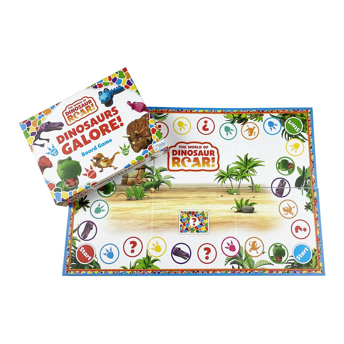 The World of Dinosaur Roar Dinosaurs Galore Board Game | ebebek