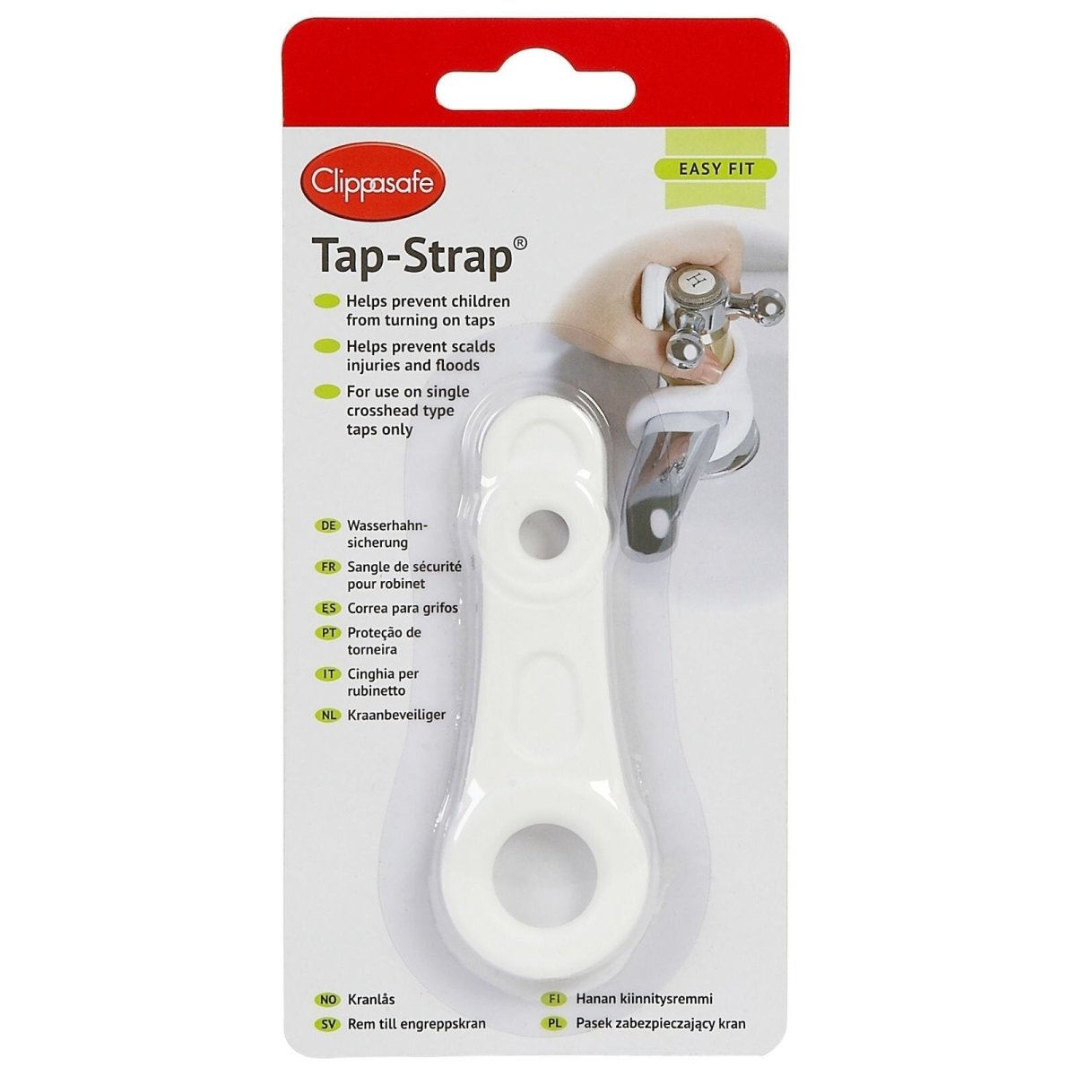 Clippasafe Tap Strap, White | Baby Safety Strap | ebebek