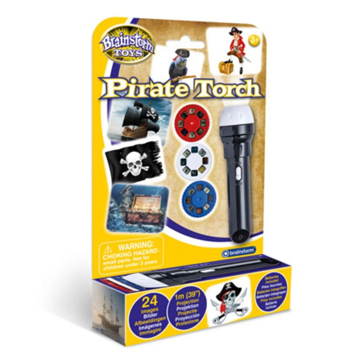 Brainstorm Torch and Projector - Pirate Torch for Creative Play | ebebek